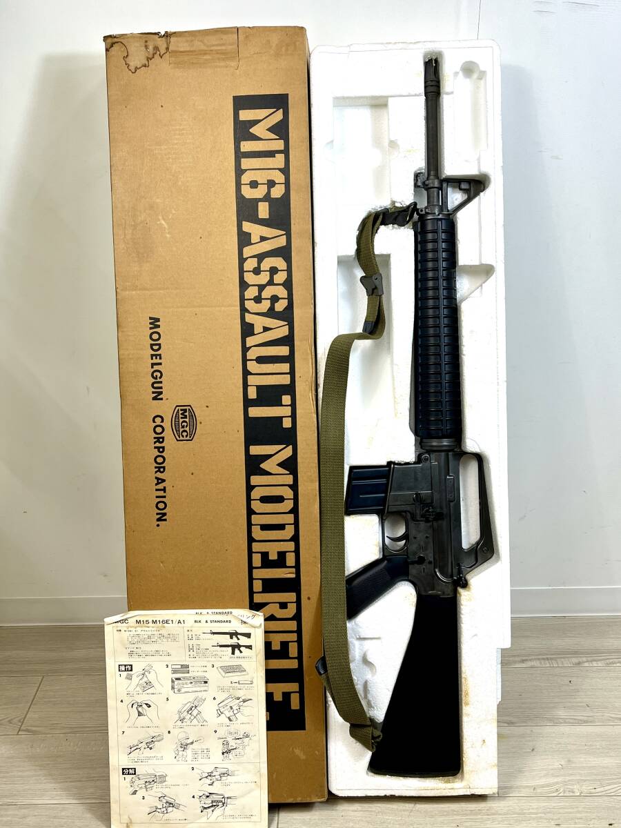 Yahoo!オークション - 【ジャンク】MGC モデルガン M-16A1 アサルトラ...