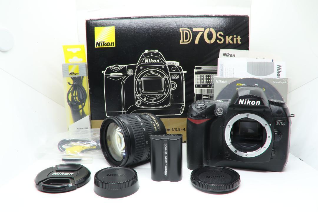 Yahoo!オークション - 【K2115】Nikon D70s kit + Nikon AF-S NIKKOR ...