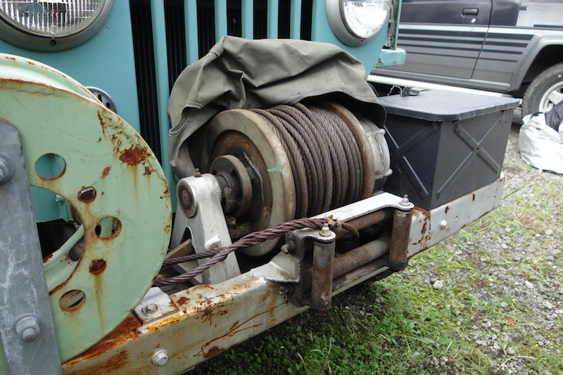 Yahoo!オークション - 12万円売り切り 三菱ジープJ3R特装車 ウインチ車...