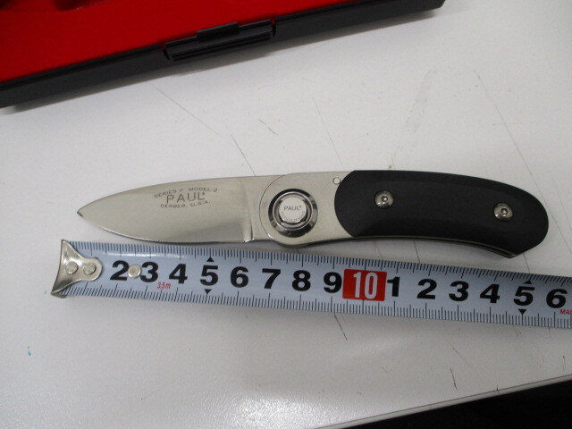 Yahoo!オークション - (8911) GERBER/ガーバー PAUL KNIFE/ポールナイ...