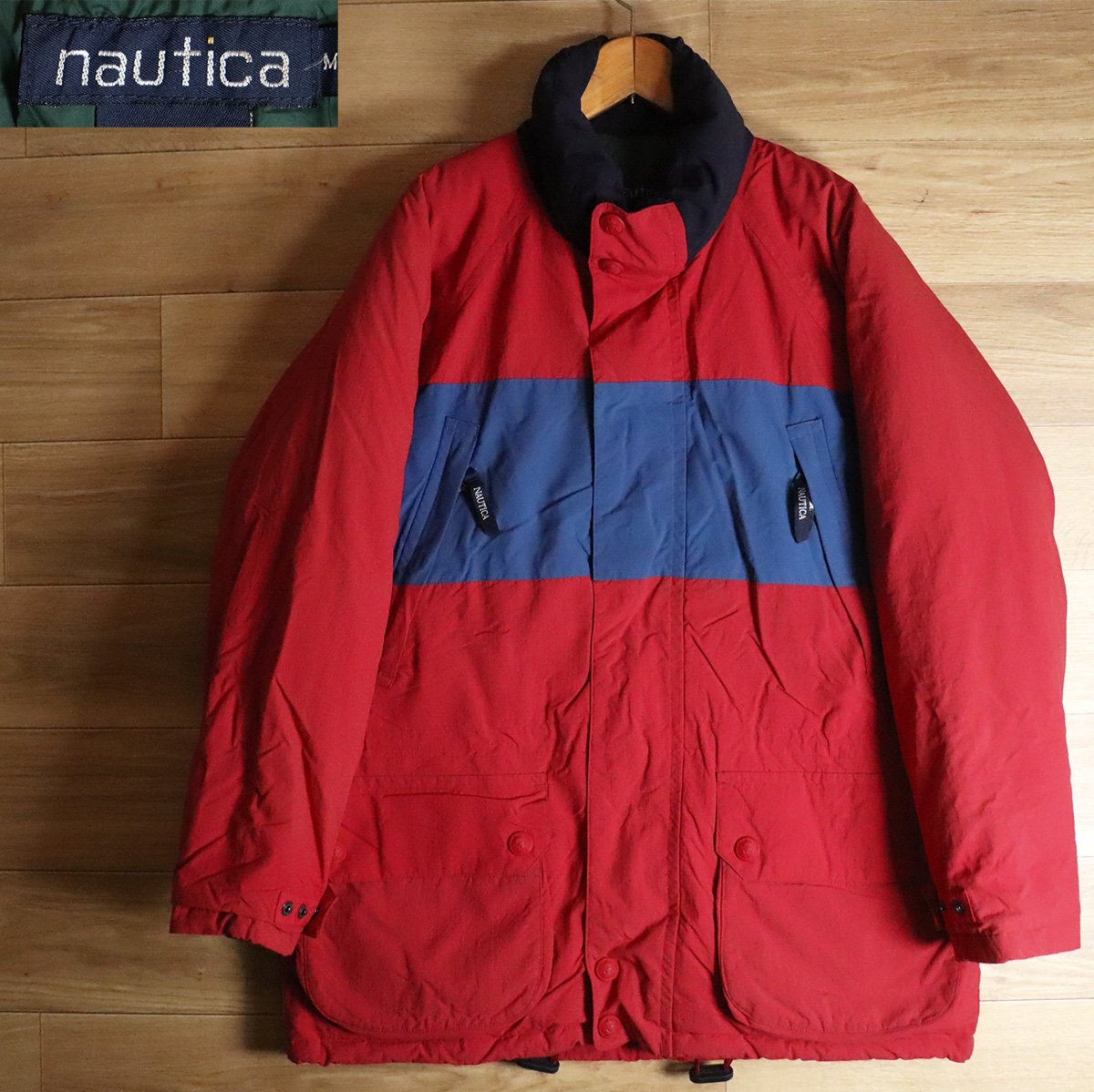 Yahoo!オークション - C6S/Y5.10-2 NAUTICA ノーティカ ダウンジャケッ...