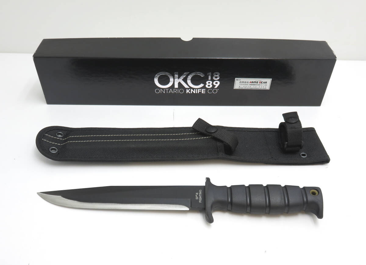 Yahoo!オークション - OKC ONTARIO/オンタリオ SP6 FIGHTER KNIFE U.S...