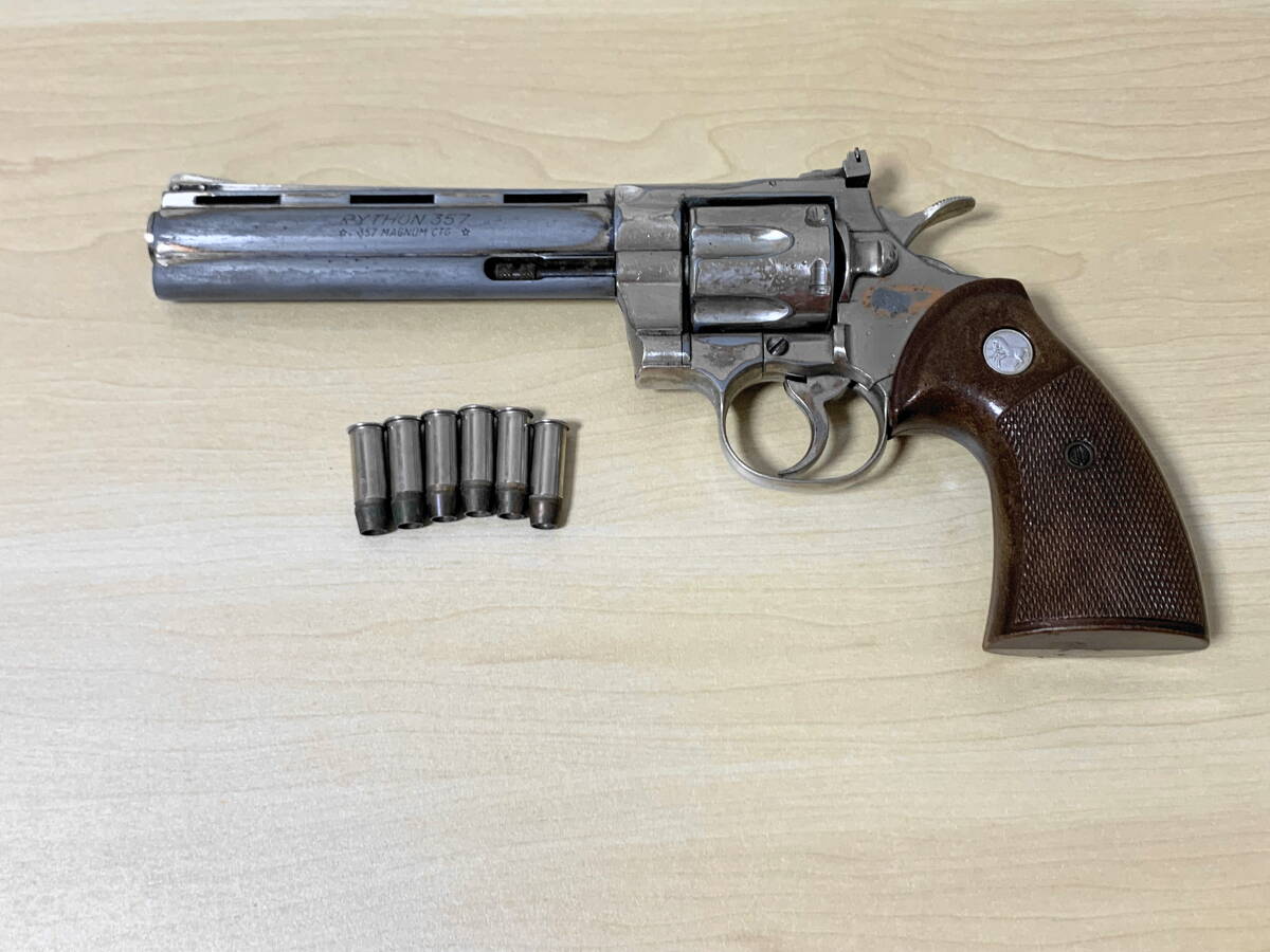 Yahoo!オークション - KOKUSAI PYTHON 357 MAGNUM CTG SMG 刻印有 モデ...