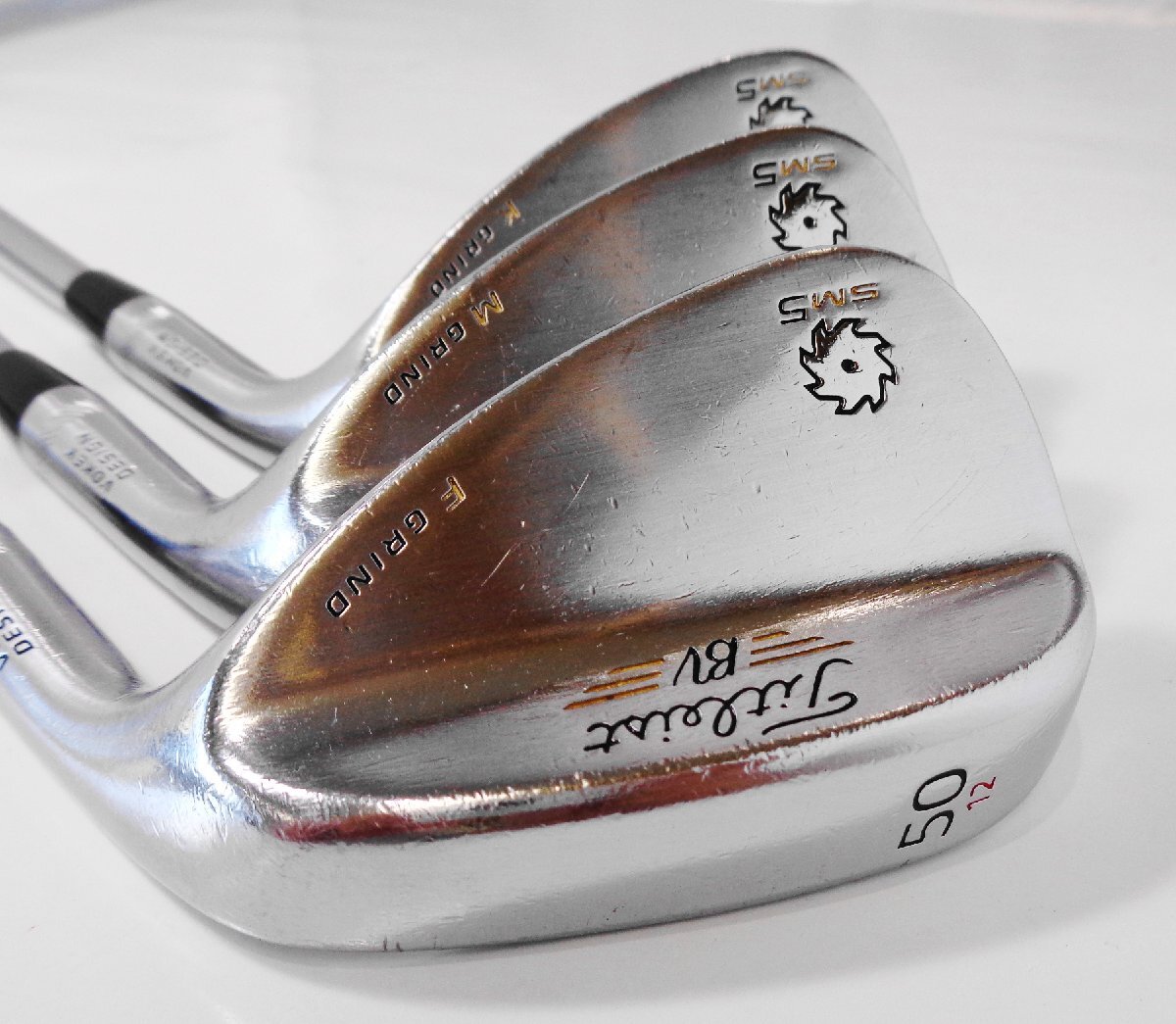 Yahoo!オークション - 中古品 ボーケイ SM5 フォージド ウェッジ 3本 5...