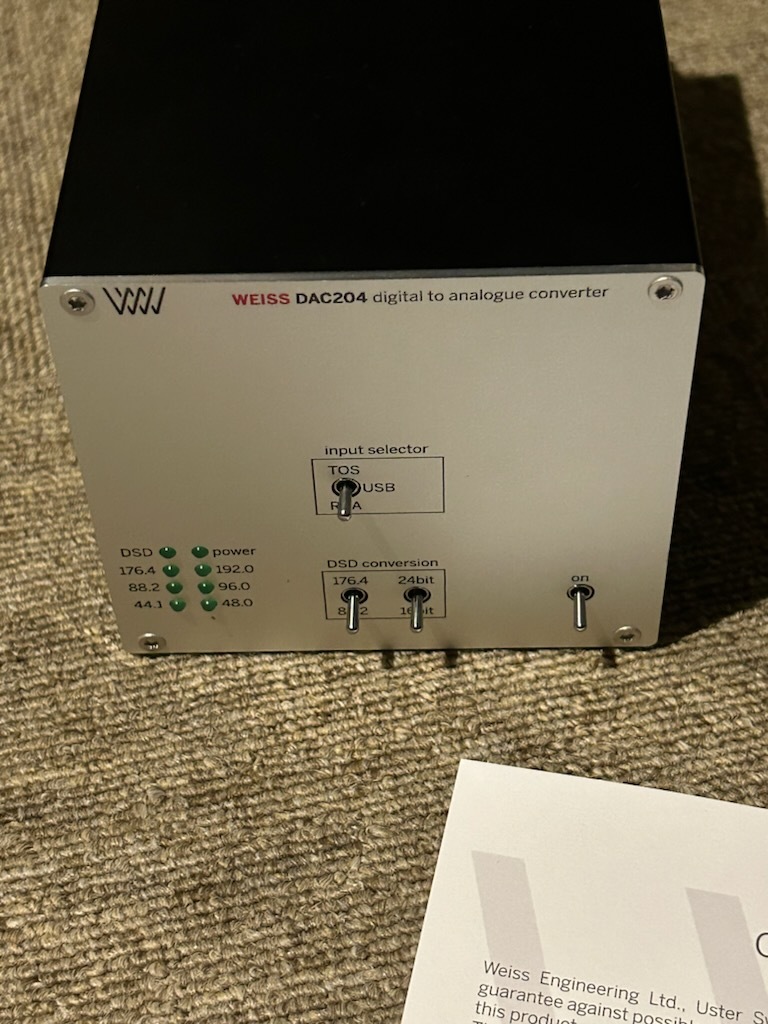 Yahoo!オークション - WEISS DAC204