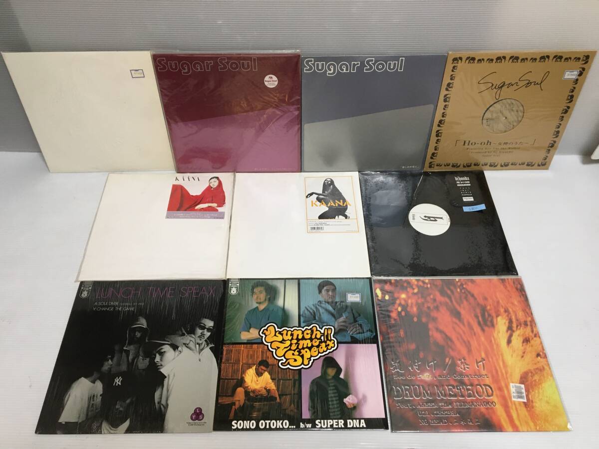 Yahoo!オークション - C342 未開封含 LP レコード Japanese HIPHOP ジ...