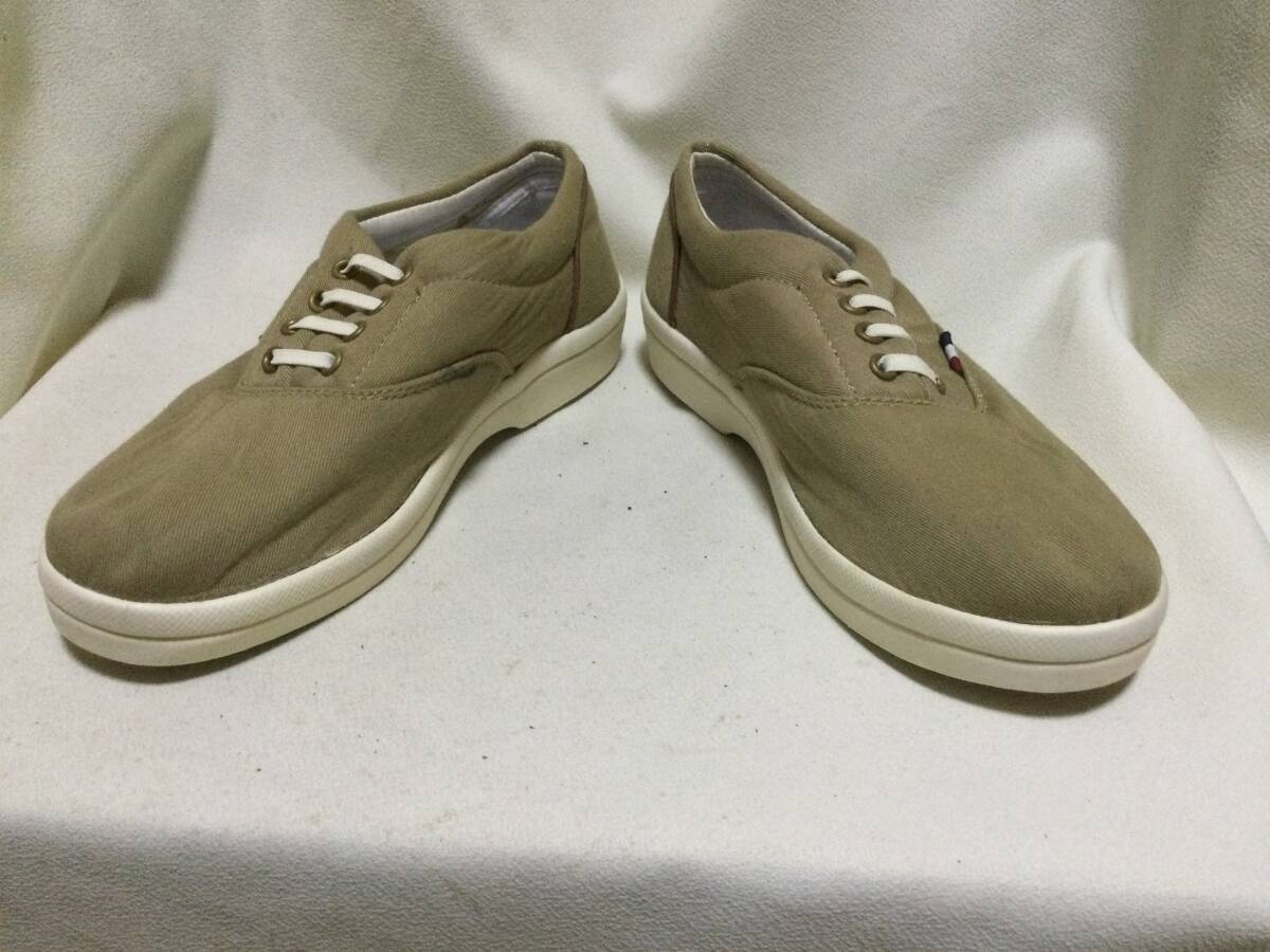 Yahoo!オークション - C2801 PANIER 軽量 スニーカー 24㎝ カーキ色