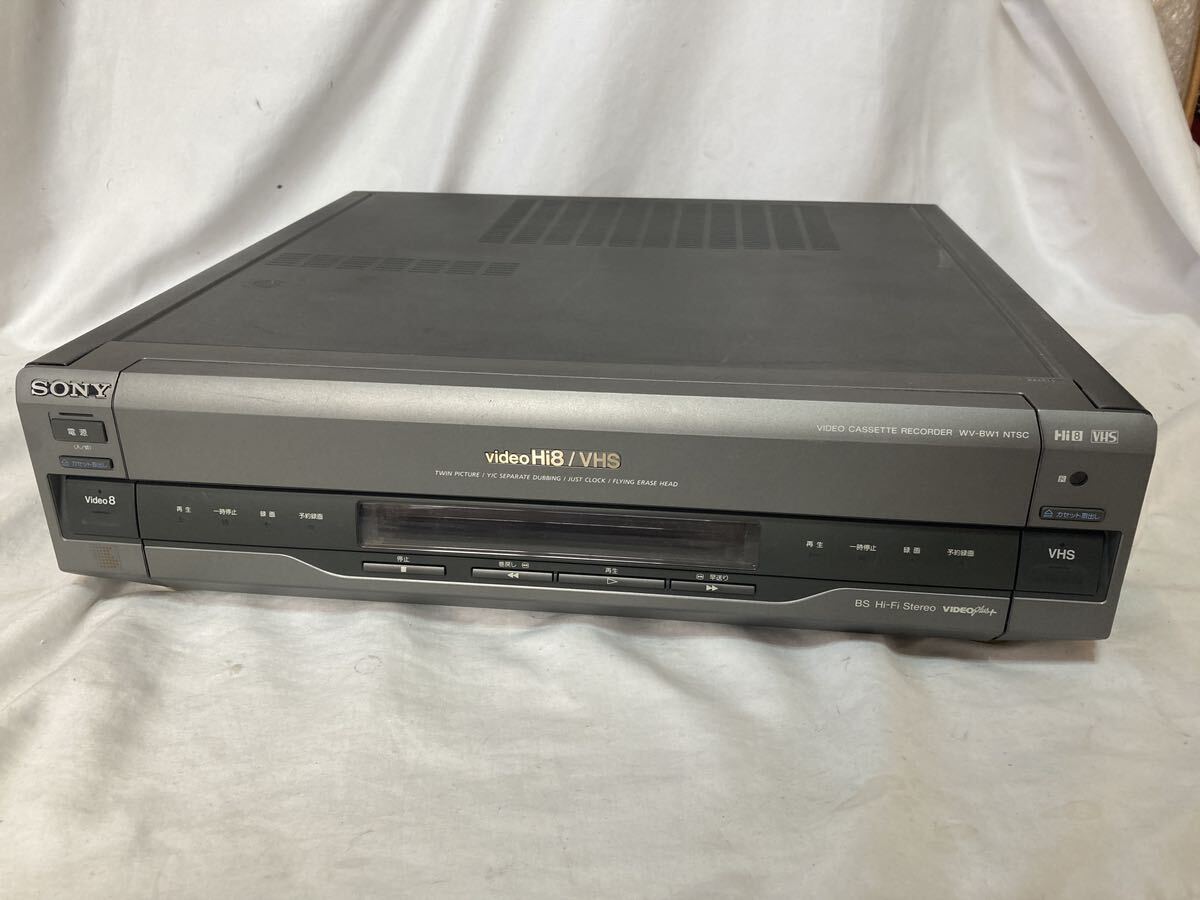Yahoo!オークション - SONY WV-BW1 HI8 VHSビデオデッキ ジャンク