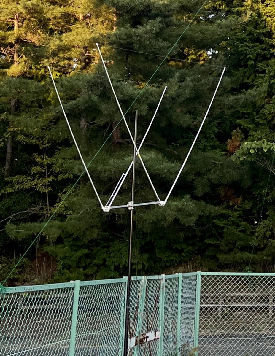 Yahoo!オークション - 50MHz 2エレ デルタループアンテナ