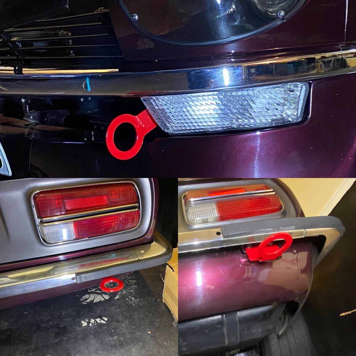 Yahoo!オークション - フェアレディーZ S30 S30Z 240Z 牽引フック トゥ...