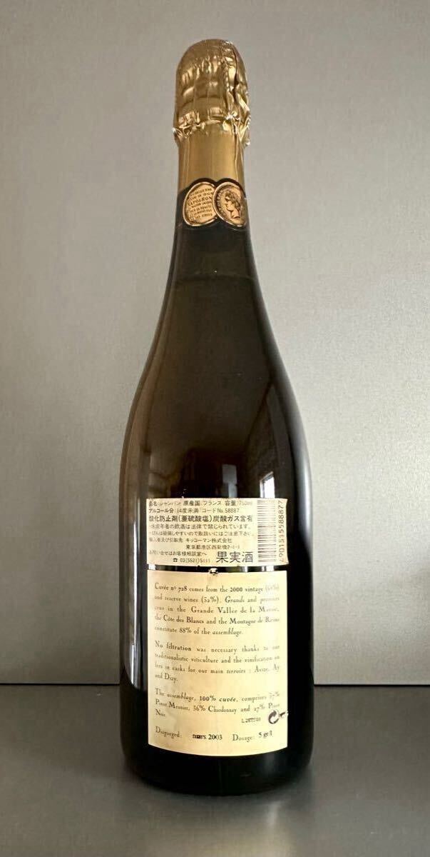 Jacquesson Cuve N° 728 / ジャクソン キュヴェ728 シャンパーニュ(シャンパーニュ)｜売買されたオークション情報、yahooの商品情報をアーカイブ公開 ...