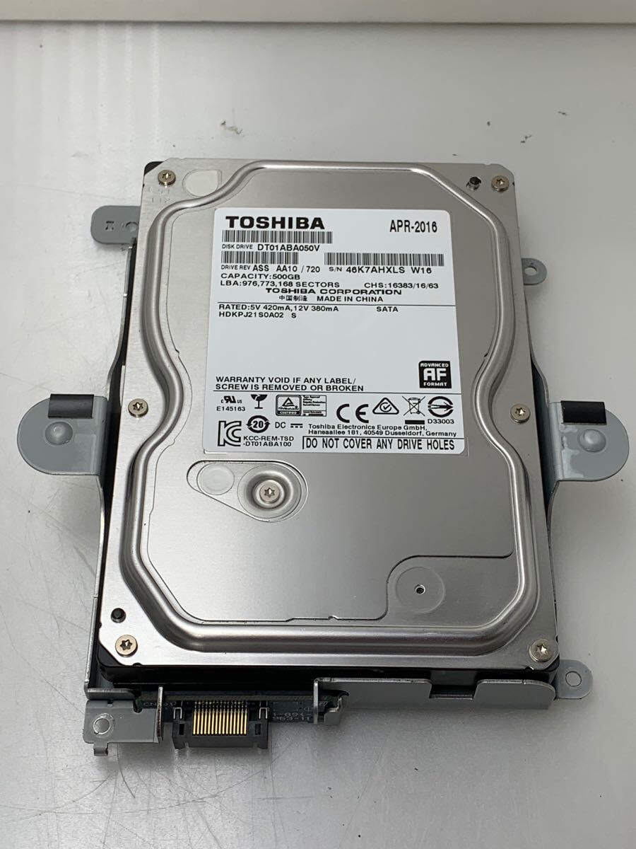 Yahoo!オークション - PB2-110516 TOSHIBA 3.5インチHDD 500GB DT01ABA...