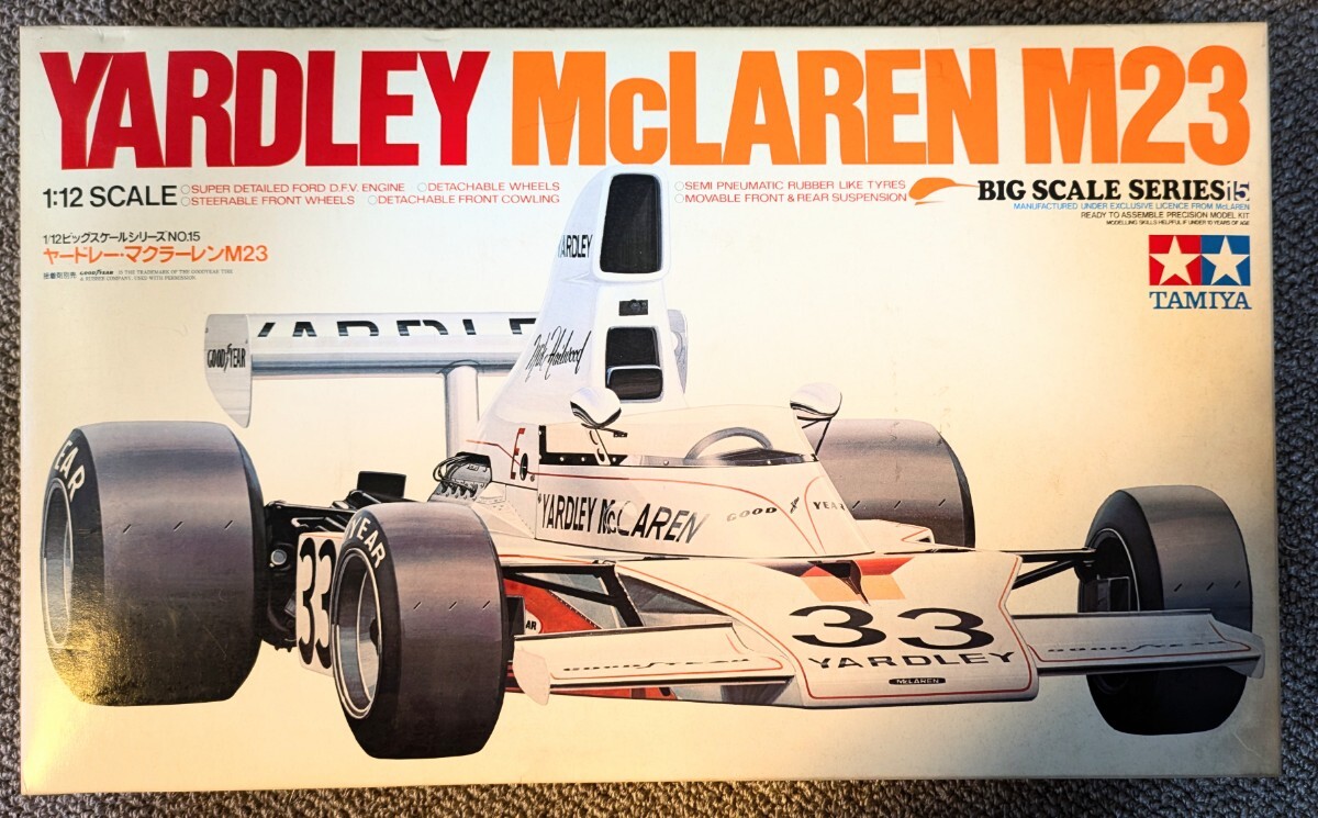 Yahoo!オークション - タミヤ 1/12 ヤードレー マクラーレンM23