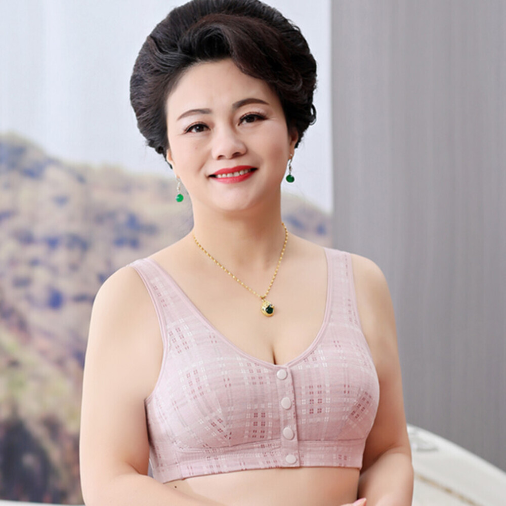 Yahoo!オークション - ライトピンク 90B 前開きブラジャー kbr8002 前...