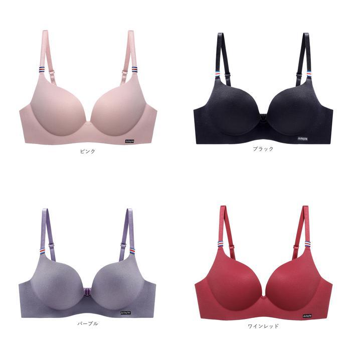 Yahoo!オークション - ワインレッド 38/85AB ブラジャー シンプル 通...