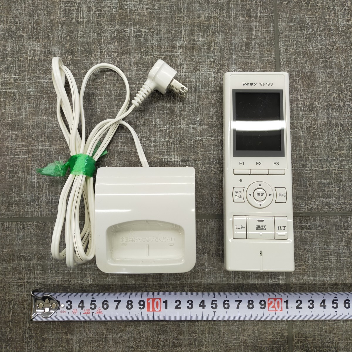 Yahoo!オークション - す2348 インターホン モニター付 ワイヤレス子機...