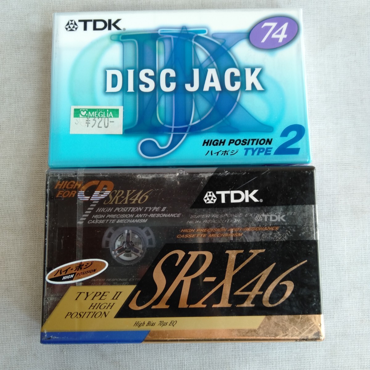 Yahoo!オークション - こ168 未開封 カセットテープ TDK DISC JACK DJ2...