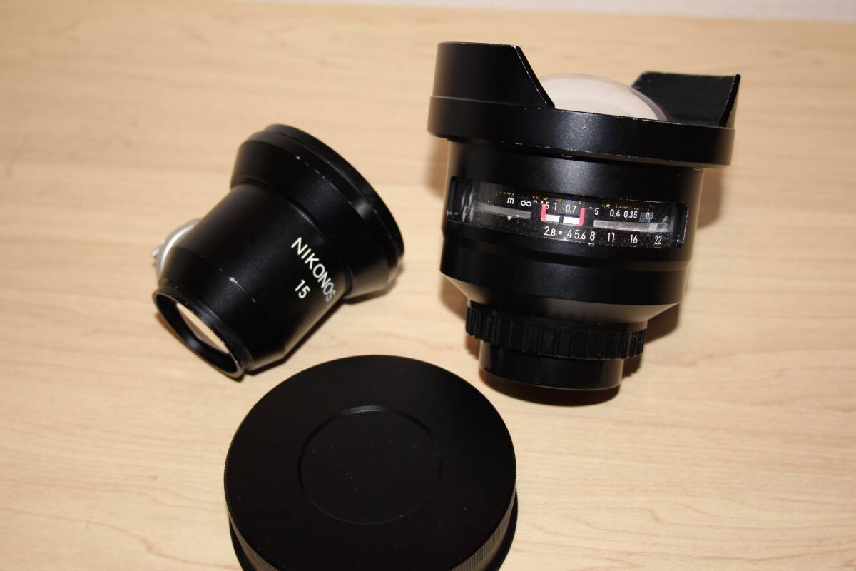 Yahoo!オークション - Nikon ニコン UW-Nikkor F2.8 15mm Nikon 15 フ...