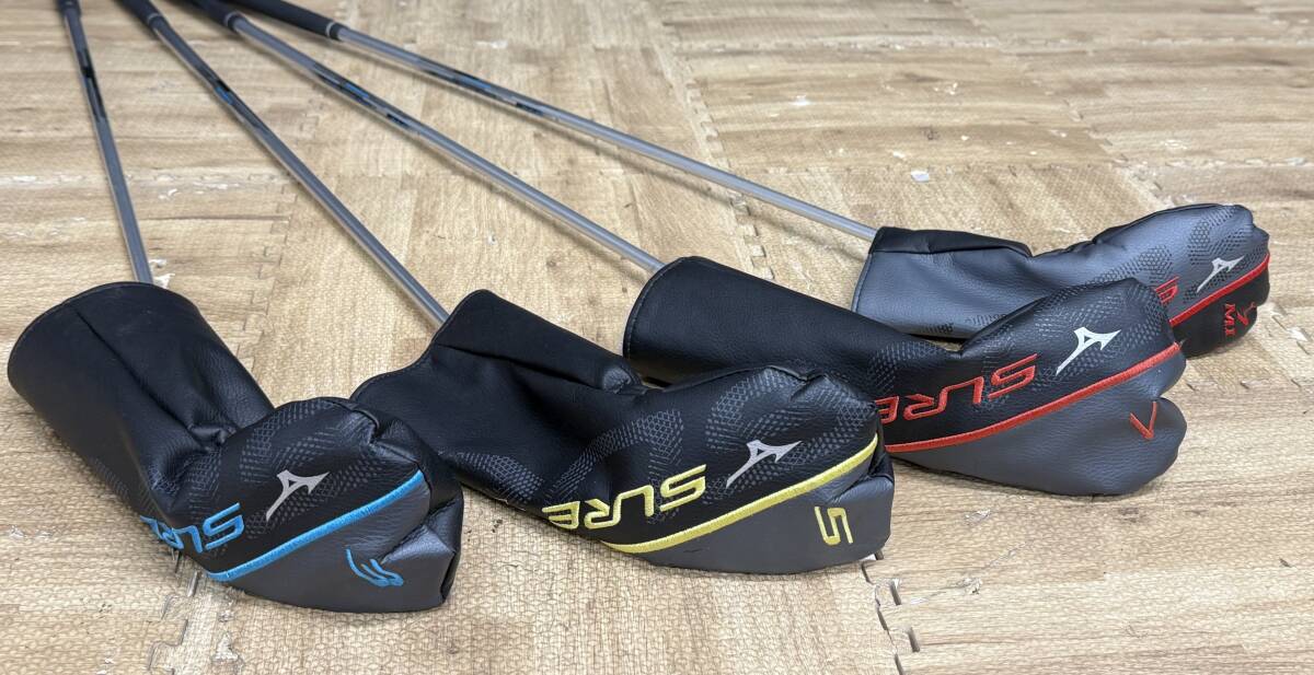 Yahoo!オークション - EY11-5 現状品 MIZUNO ミズノ 4本セット SURE DD...