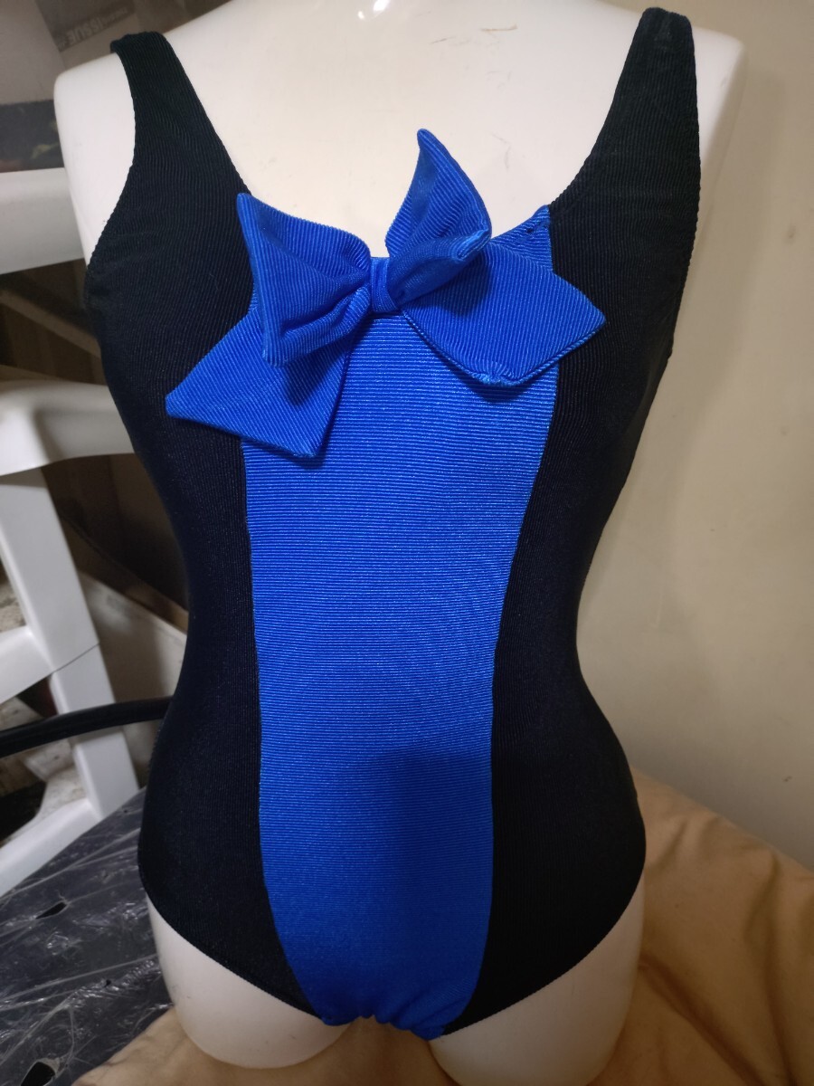 Yahoo!オークション - M3240 リボン付き キュートなブルー×ブラック系...