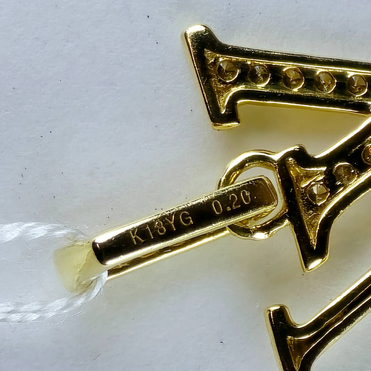 Yahoo!オークション - ルイヴィトン Louis Vuitton ダイヤ0.2カラット ...