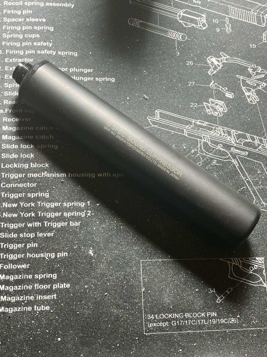 Yahoo!オークション - 東京マルイ VSR-10 Gスペック サイレンサー