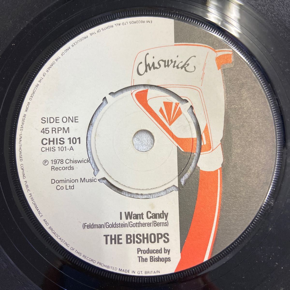 Yahoo!オークション - g283 The Count BishopsI Want Candy12 Single ...