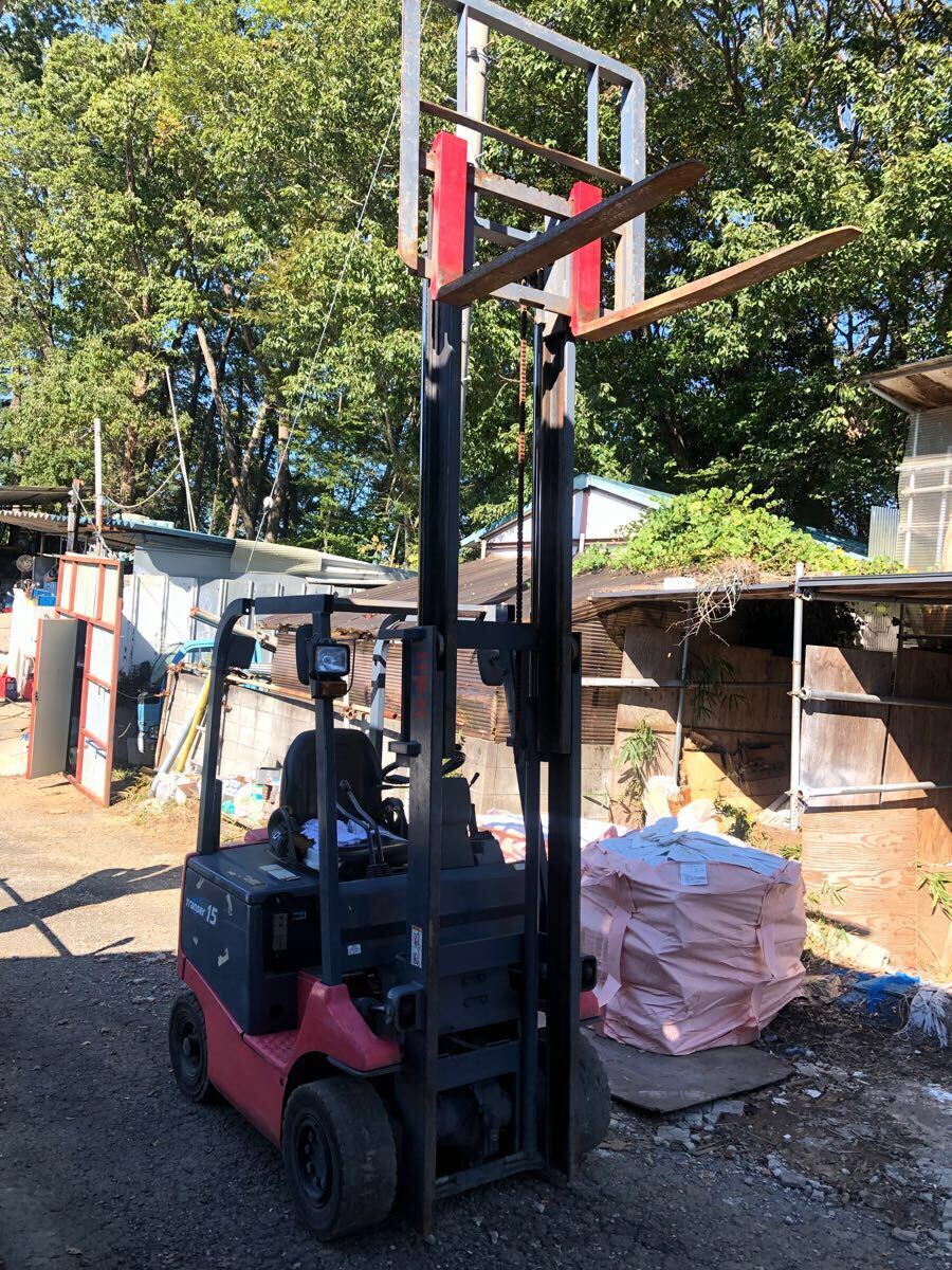 Yahoo!オークション - ニチユ FB15PN-75-300 1.5t 3m バッテリー フォ...