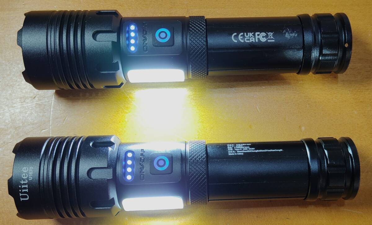 Yahoo!オークション - Uiitee社U1670 LEDライト 超高輝度 XHP70.2LED搭...