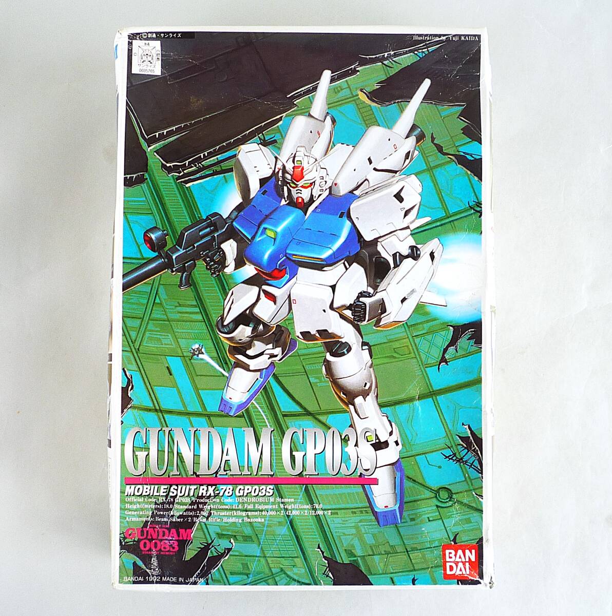 定形外OK 未組立 バンダイ ガンダム0083 スターダストメモリー 1/144 ガンダムRX-78 GP03S~箱凹等イタミ有 ~内袋未開封品 GK04A13(新品)のオークション落札情報