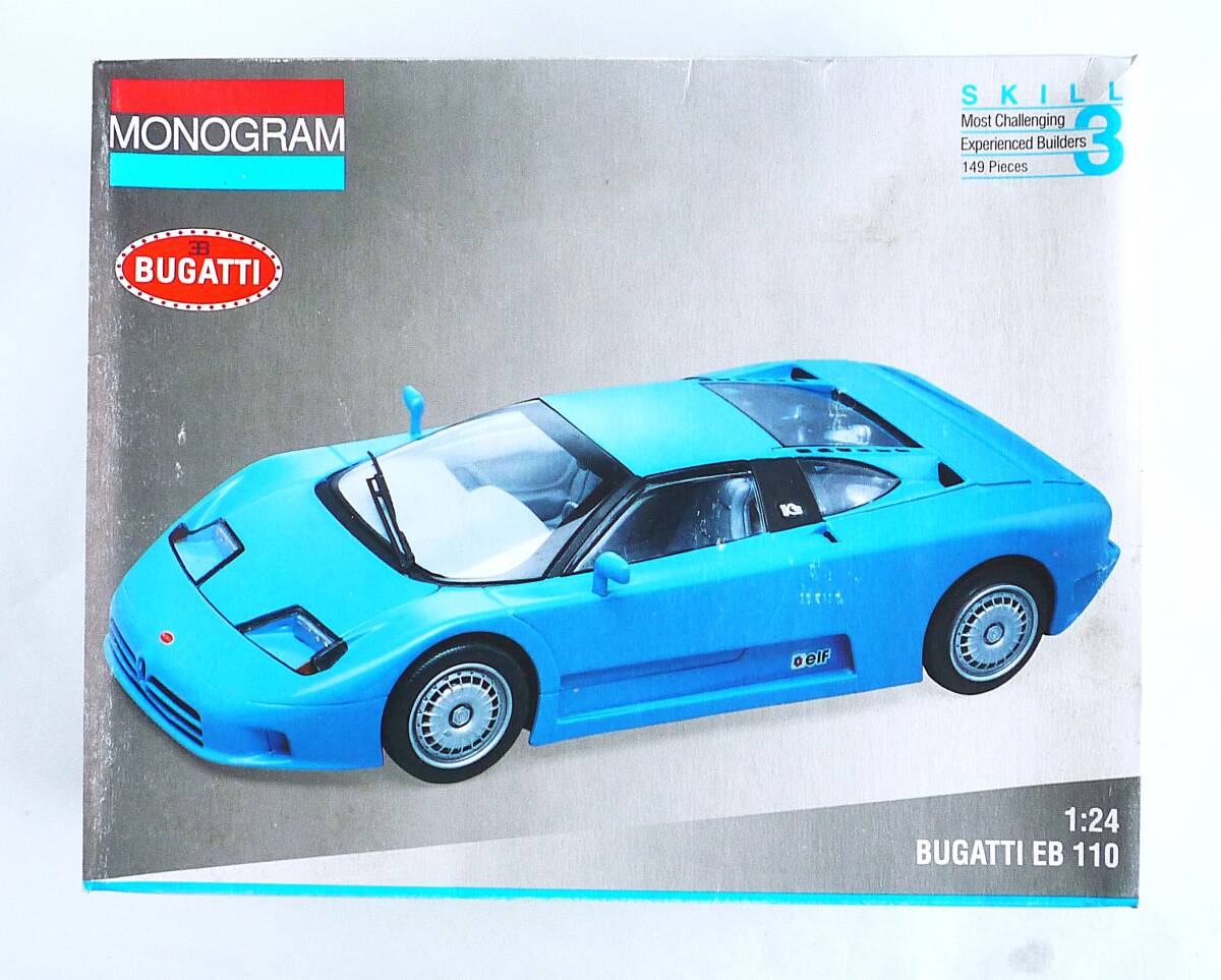 Yahoo!オークション - 【定形外OK】訳有 モノグラム 1/24 BUGATTI EB ...