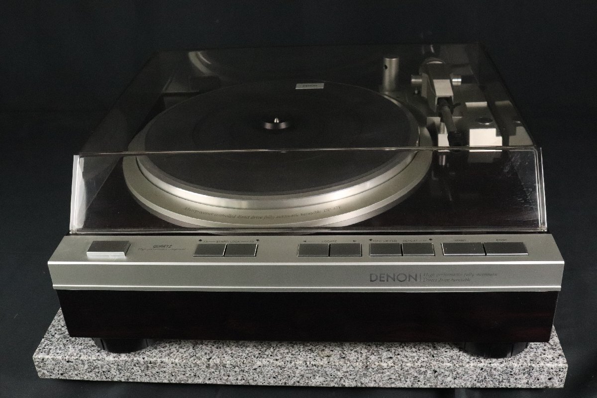 Yahoo!オークション - DENON デノン DP-47F ターンテーブル レコードプ...