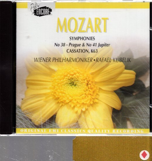 Yahoo!オークション - b315 モーツァルト 交響曲第38番&第41番他/クー...