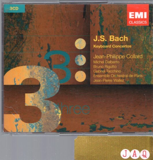 Yahoo!オークション - J・S・バッハ ピアノ協奏曲集【3CD】