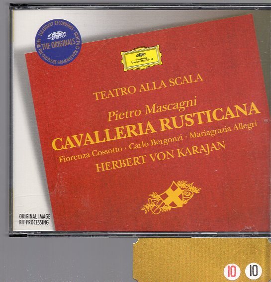 Yahoo!オークション - マスカーニ 歌劇「カヴァレリア・ルスティカーナ...