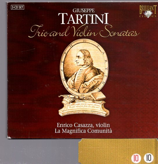 Yahoo!オークション - タルティーニ トリオ・ソナタ集 カサッツァ（vn...