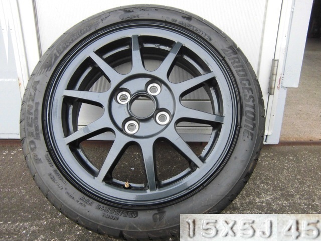 Yahoo!オークション - スズキ純正 HA36S アルトワークス 5J+45 4H PCD1...