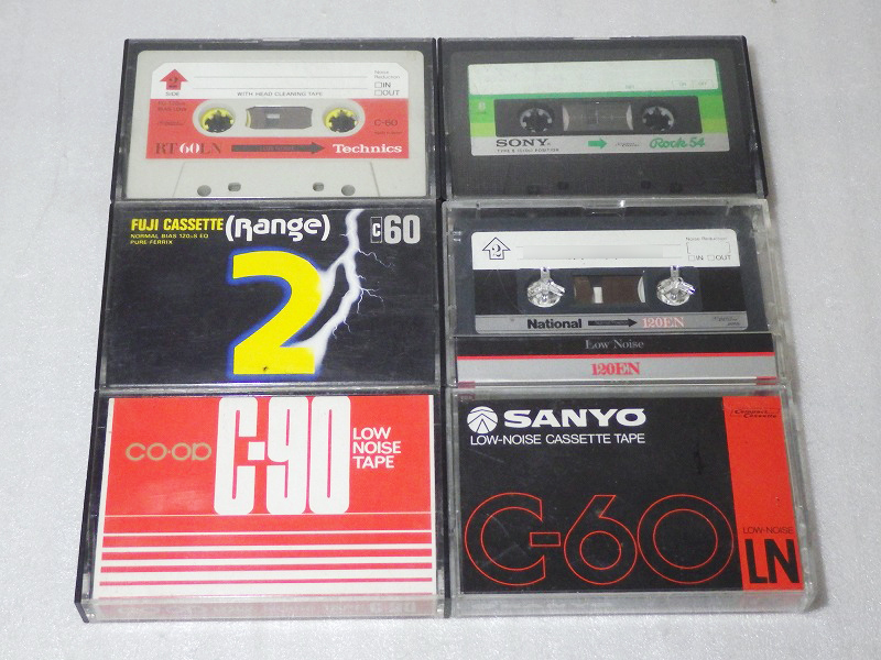 Yahoo!オークション - 使用済中古 【ちょっと珍しいカセットテープ 6...