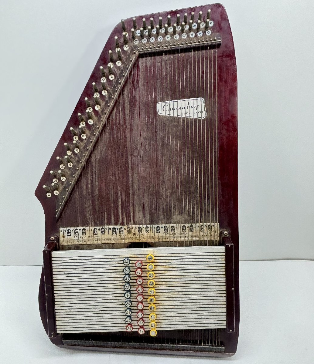 TE1031 TOKAI GAKKI トーカイ Chrama harp クロマハープ 43弦27コード 東海楽器 現状品(その他)｜売買されたオークション情報、yahooの商品情報をアーカイブ ...