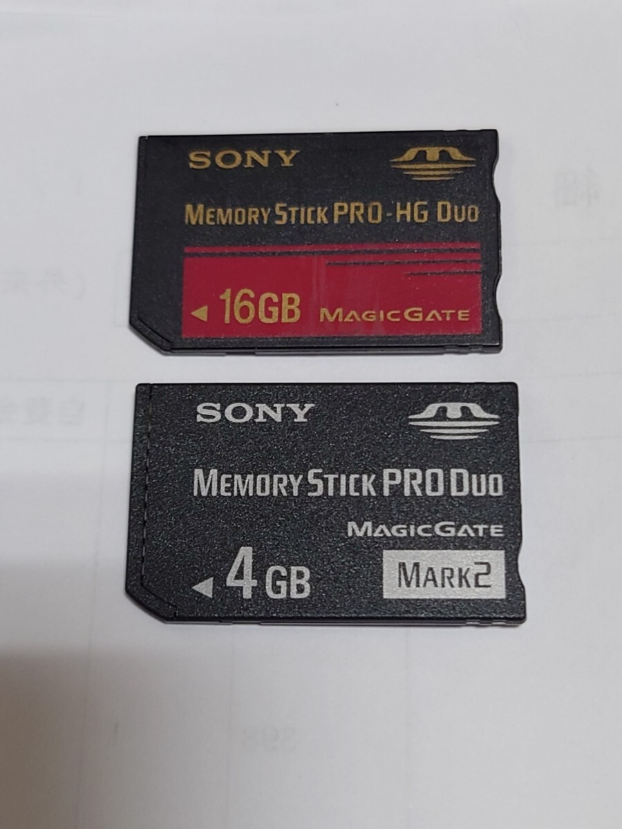 Yahoo!オークション - SONY 純正 メモリースティック PRO-HG Duo 16GB ...