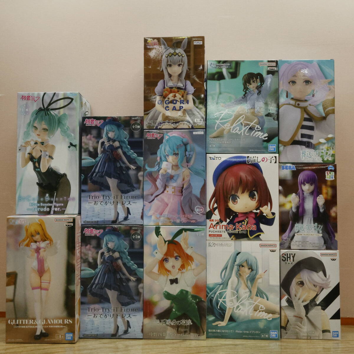 Yahoo!オークション - 玩F18 フィギュア【120】13点まとめ プライズ 初...