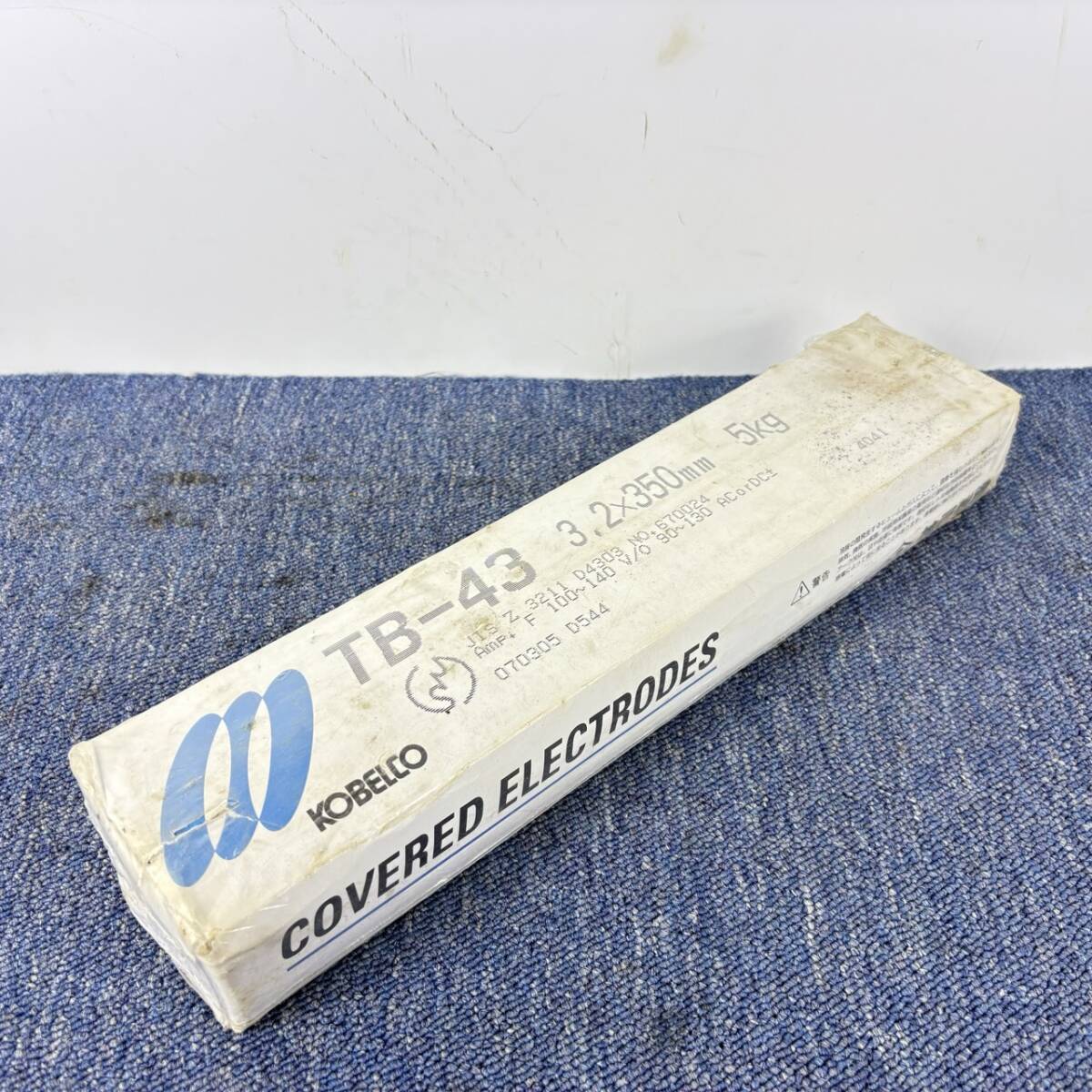 Yahoo!オークション - 【未使用品】KOBELCO コベルコ 溶接棒 TB-43 3.2...