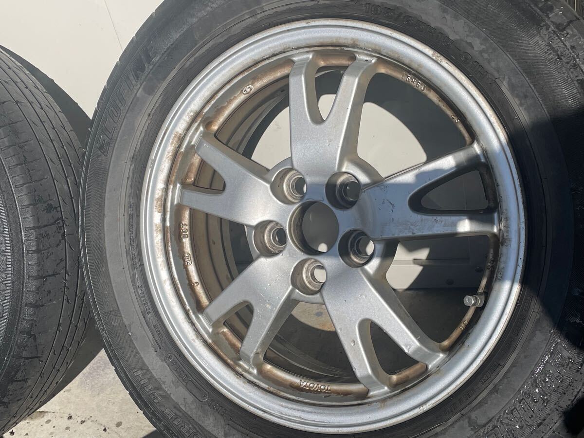 Yahoo!オークション - ZVW30 プリウス 15インチ 純正アルミ 6J-15 ＋40...