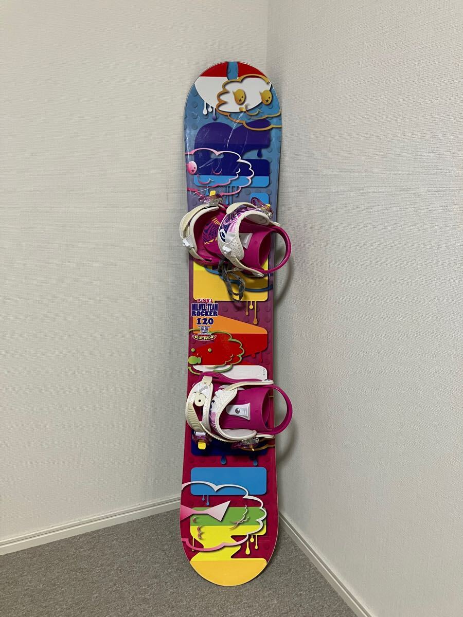 Yahoo!オークション - IGNIO スノーボード120