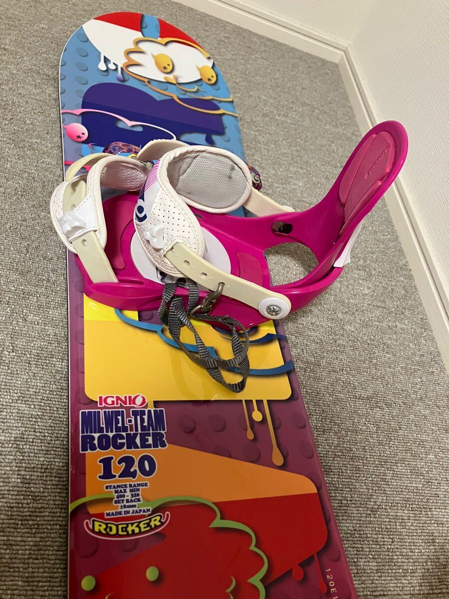 Yahoo!オークション - IGNIO スノーボード120