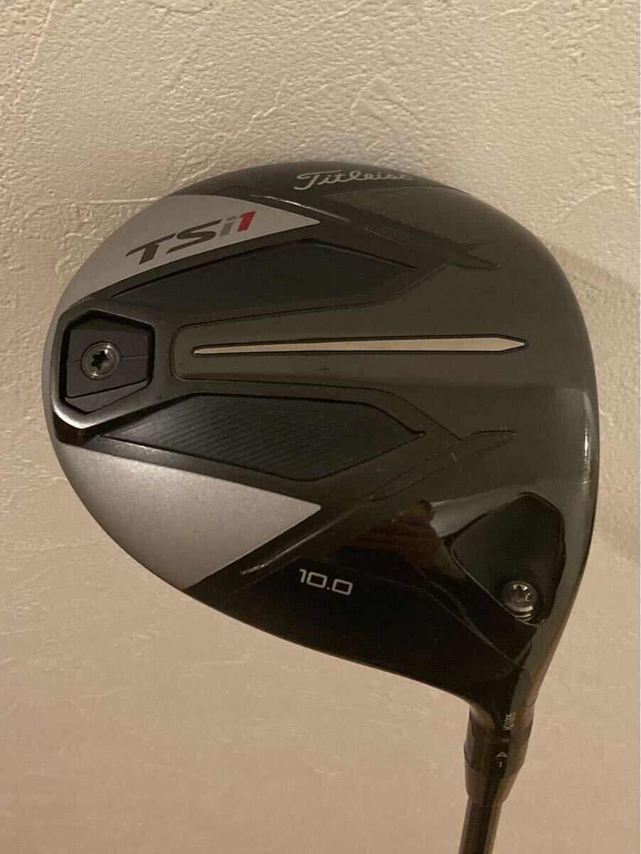 Yahoo!オークション - 【美品】タイトリスト TSi1 ドライバー 10度 TSP...