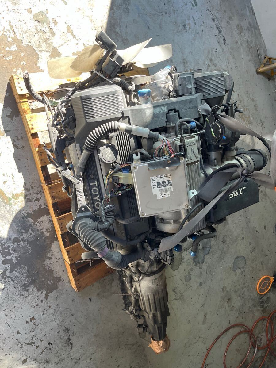 Yahoo!オークション - uzs131 V8クラウン 1uz-feエンジン オートマコン...