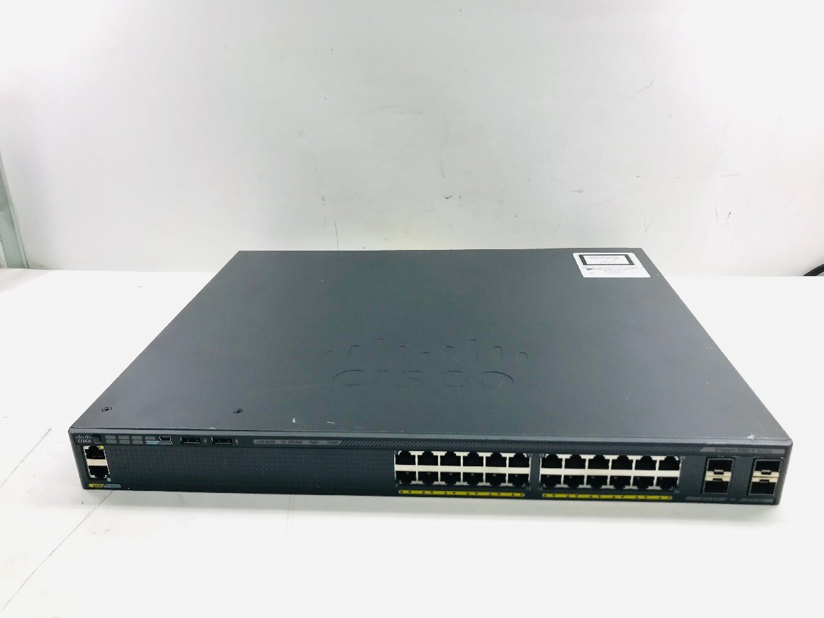 初期化済み Cisco Catalyst 2960シリーズ WS-C2960X-24PS-L ギガビット イーサネット スイッチ(イーサネットハブ)｜売買されたオークション情報、yahooの ...