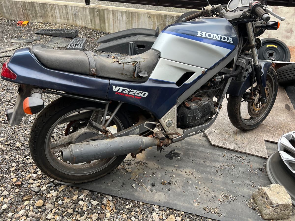 Yahoo!オークション - ホンダ VTZ250 MC15 書類あり ジャンク品 ベース...