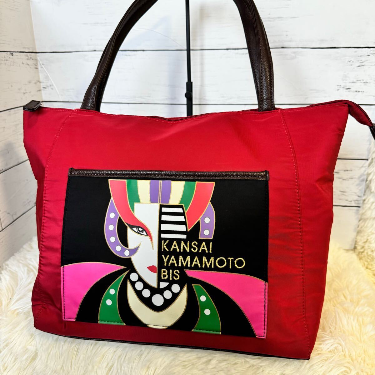 山本寛斎 KANSAI YAMAMOTO BIS トートバッグ 肩がけ(トートバッグ)｜売買されたオークション情報、yahooの商品情報をアーカイブ公開 - オークファン（aucfan.com）